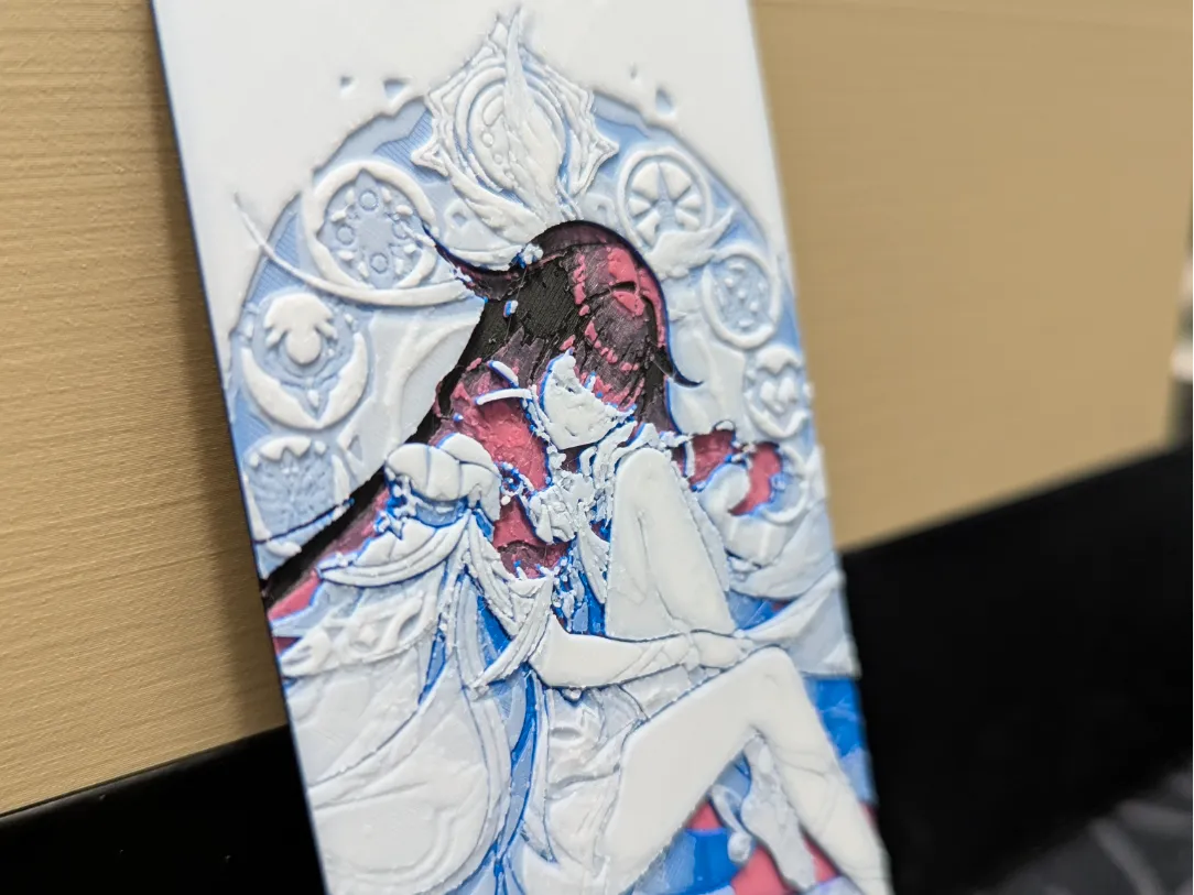 Columbina - Character Card - Genshin Impact - Free 3D Print Model ...