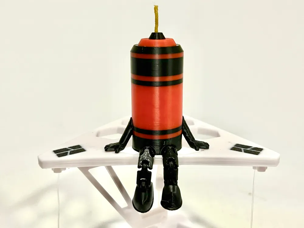 Firecracker with Articulated Legs by ASTAR - MakerWorld