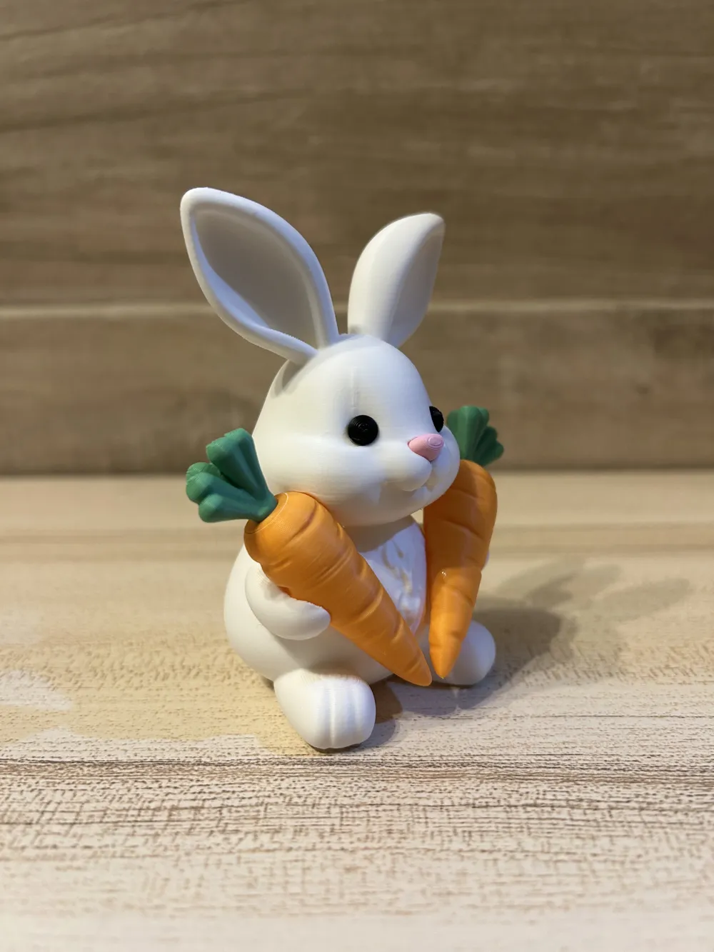 Cubby little bunny_NO AMS - Free 3D Print Model - MakerWorld