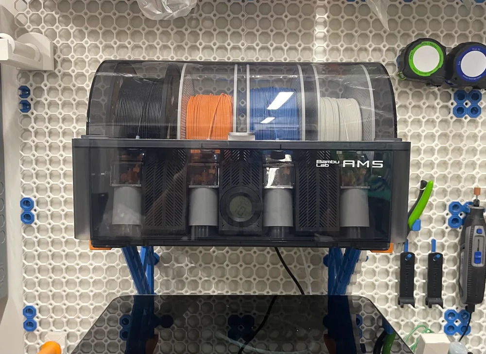 Multiboard AMS Shelf & Build Plate Holder by FroznBits MakerWorld ...