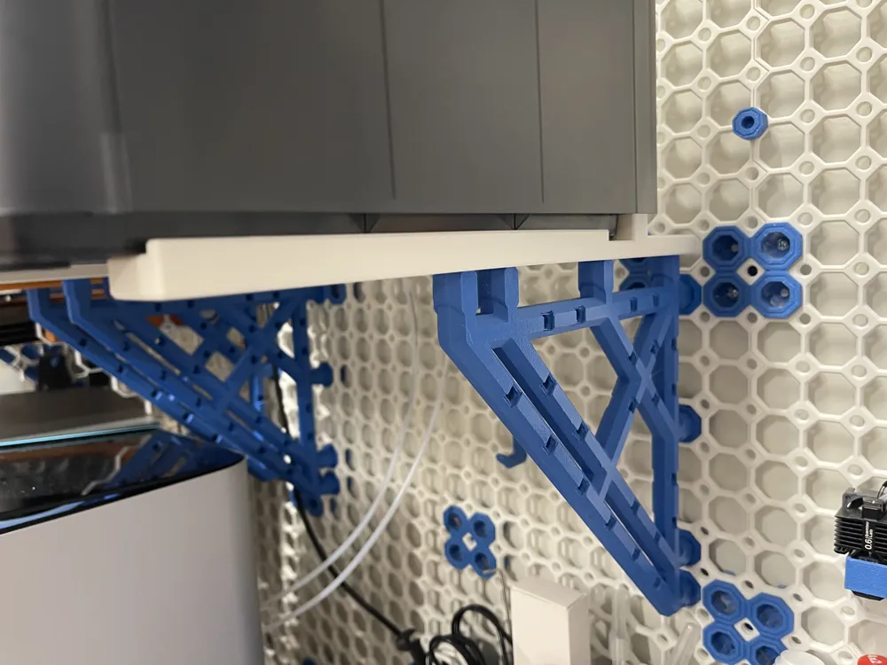 Multiboard AMS Shelf & Build Plate Holder by FroznBits MakerWorld ...