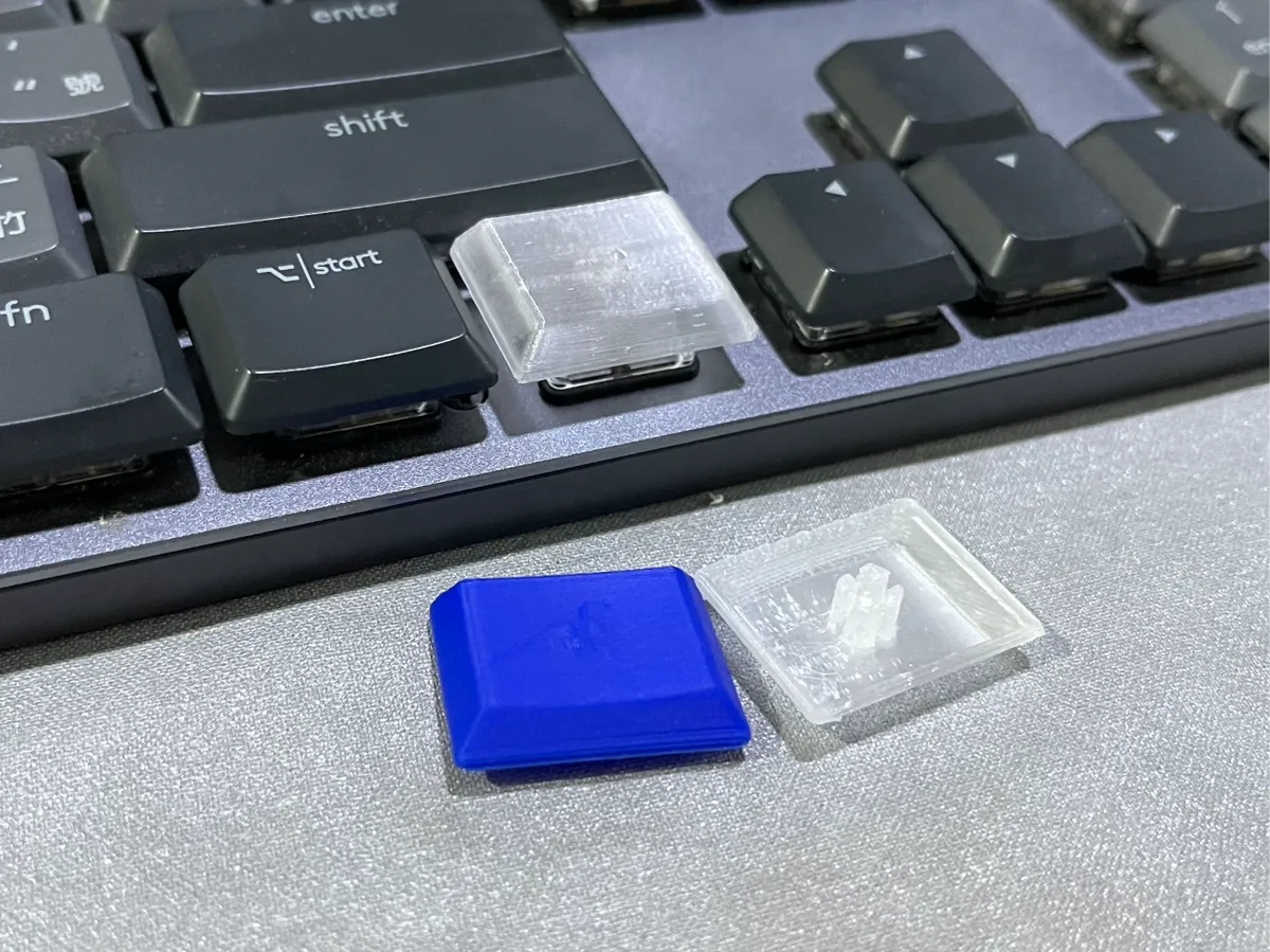 Tecla Ctrl mecânica Logitech MX - Modelo gratuito para impressão 3D ...