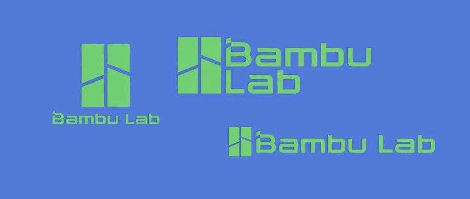 Bambu Lab Logo STL 3MF DXF tickness 0,6 - 1,2mm bambulab by AsKeNaR ...