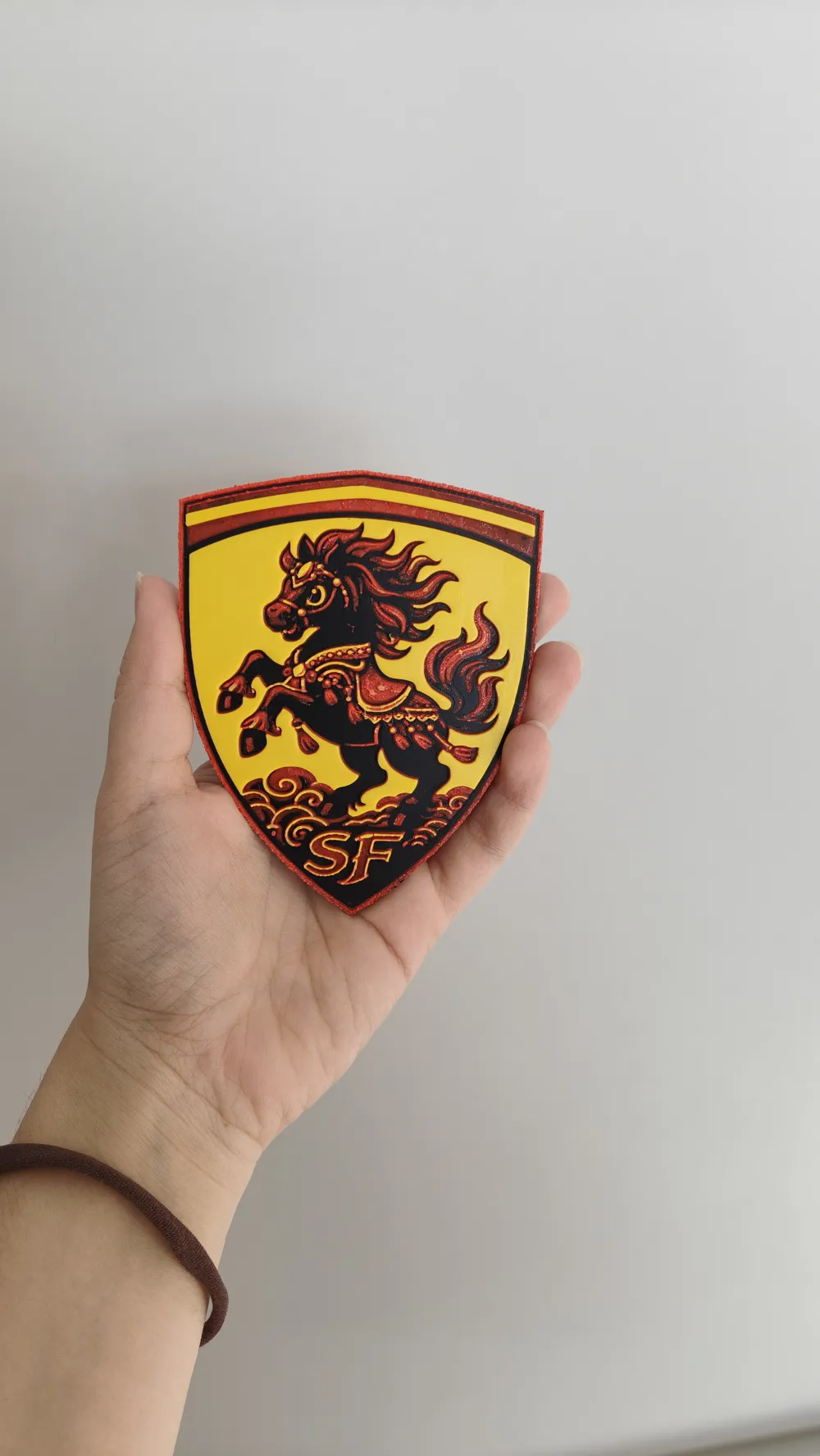 Ferrari Logo Fire Horse 2026 - Free 3D Print Model - MakerWorld