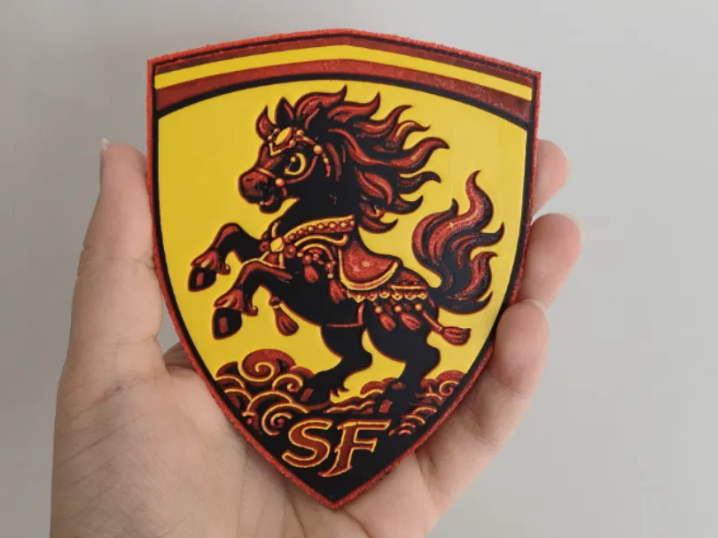 Ferrari Logo Fire Horse 2026 - Free 3D Print Model - MakerWorld