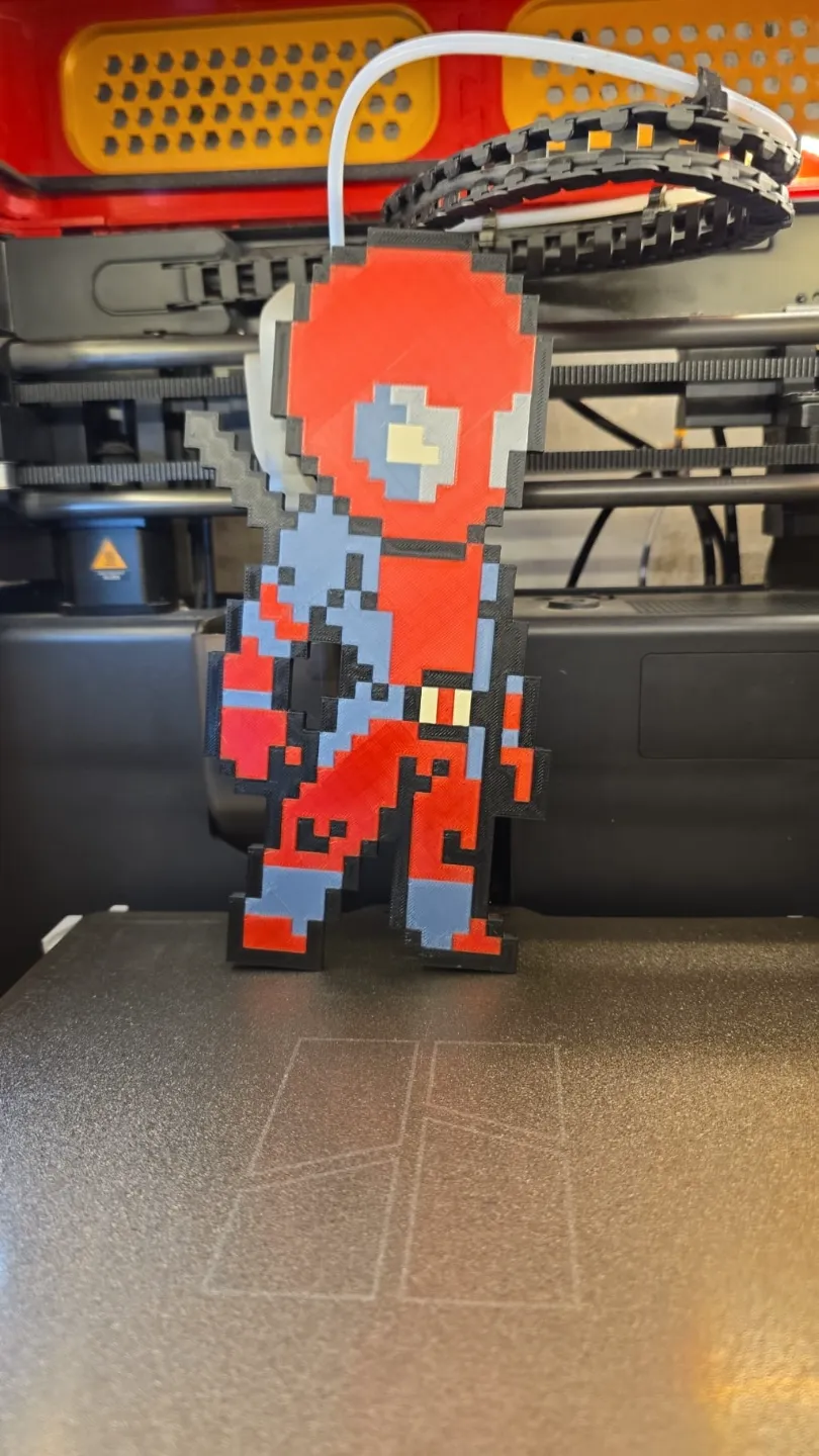 Deadpool Pixel Art by 3D_TommyK86 - MakerWorld