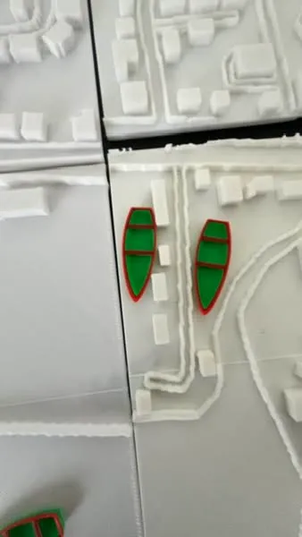 Verchères Chaloupe Miniature Boat Canoe by TOSHIRTCOMMakerWorld ...