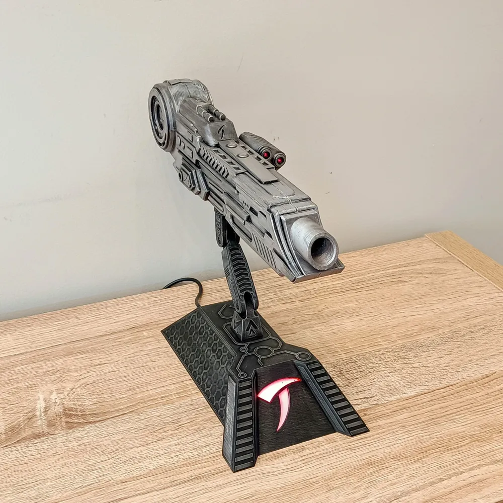 Predator Plasma Caster / Shoulder Cannon & Base Remixed by ASTDrones ...