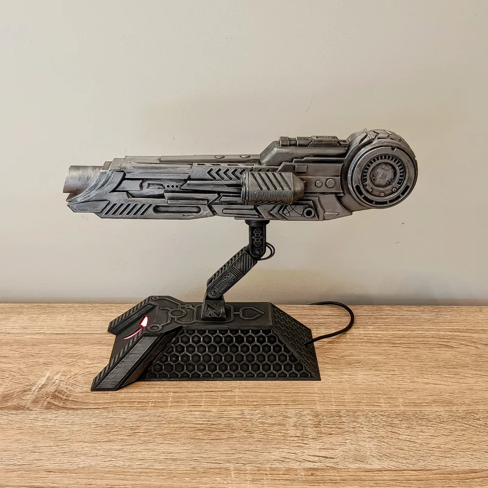 Predator Plasma Caster / Shoulder Cannon & Base Remixed by ASTDrones ...