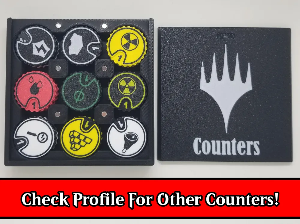 MTG Time Counter Double Sided 1-20 Dial by TheMakerSphere - MakerWorld