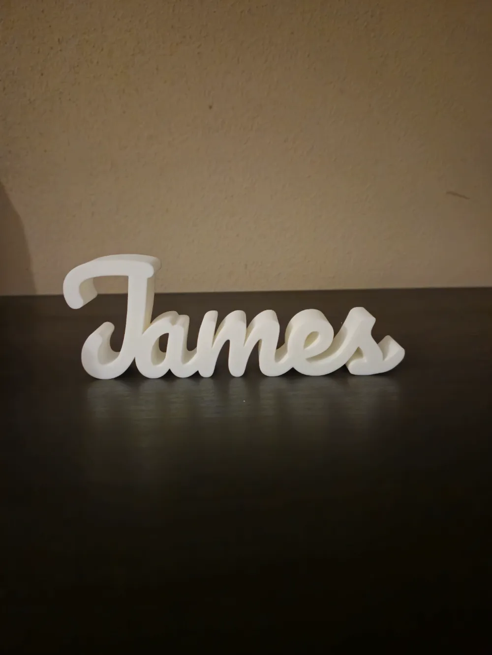 James Name Sign Display Decor by GabT - MakerWorld