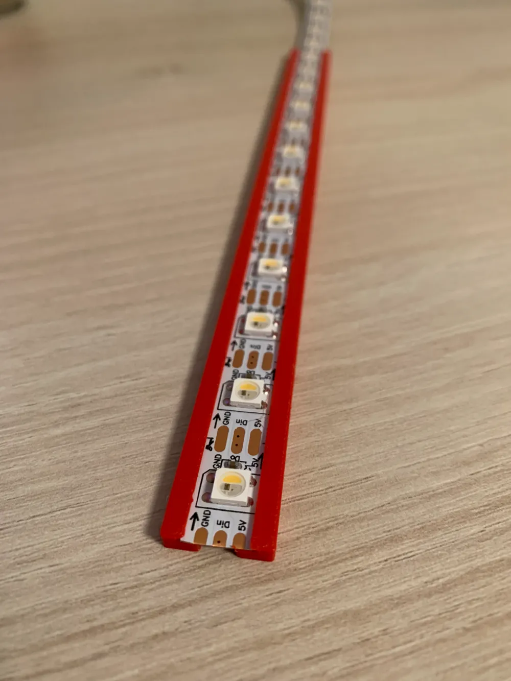 LED strip holder for 10mm LED strip by Xeraj MakerWorld: Download Free ...
