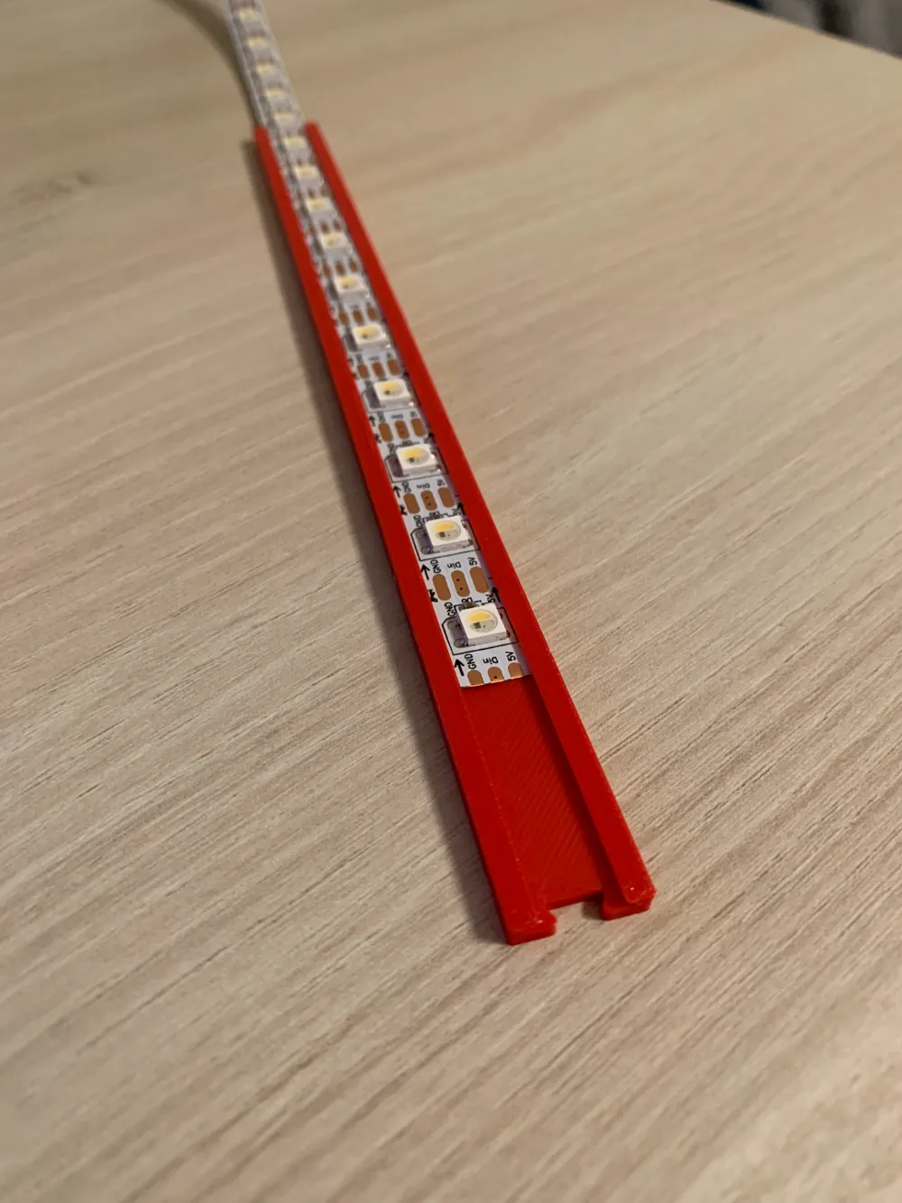 LED strip holder for 10mm LED strip by Xeraj MakerWorld: Download Free ...