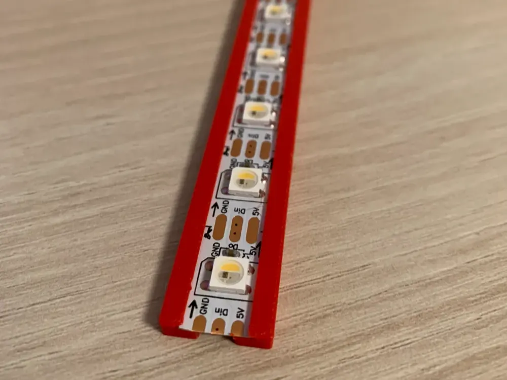 LED strip holder for 10mm LED strip by Xeraj MakerWorld: Download Free ...