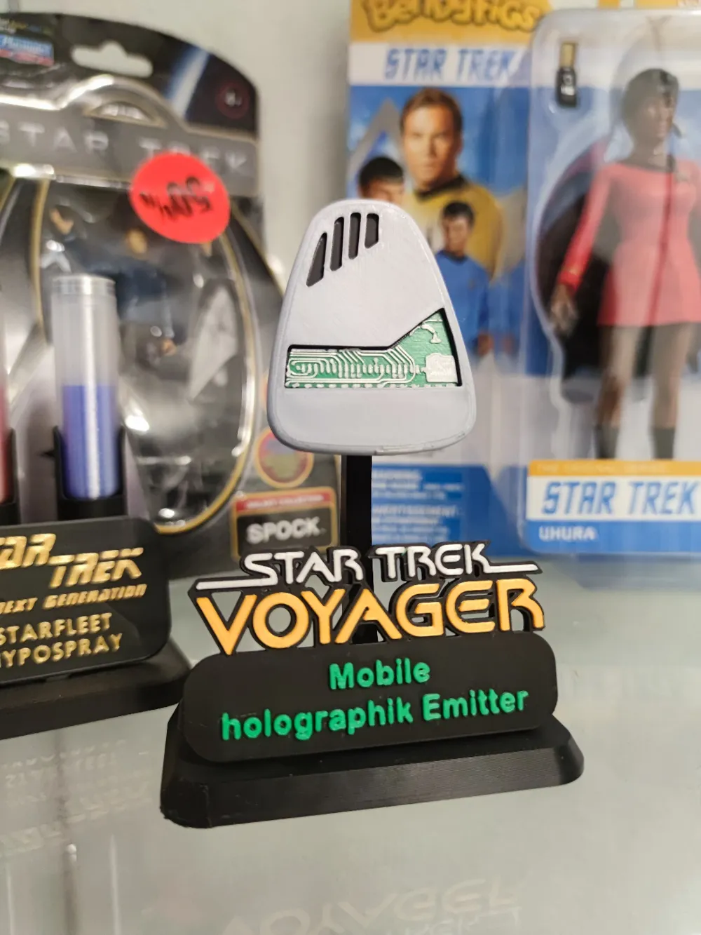Star Trek Voyager EMH Mobile Emitter (1/1 Hero Prop) - Free 3D Print ...