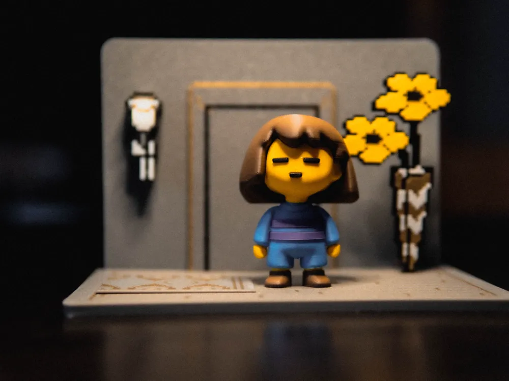 Undertale Diorama by TheLightning MakerWorld: Download Free 3D Models