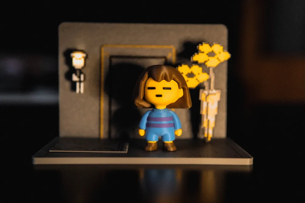 Undertale Diorama by TheLightning MakerWorld: Download Free 3D Models
