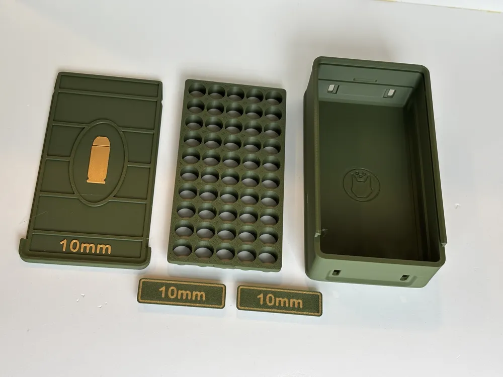 Ammo Storage Box 10mm 50 Rounds by Coconut MakerWorld: Download Free 3D ...