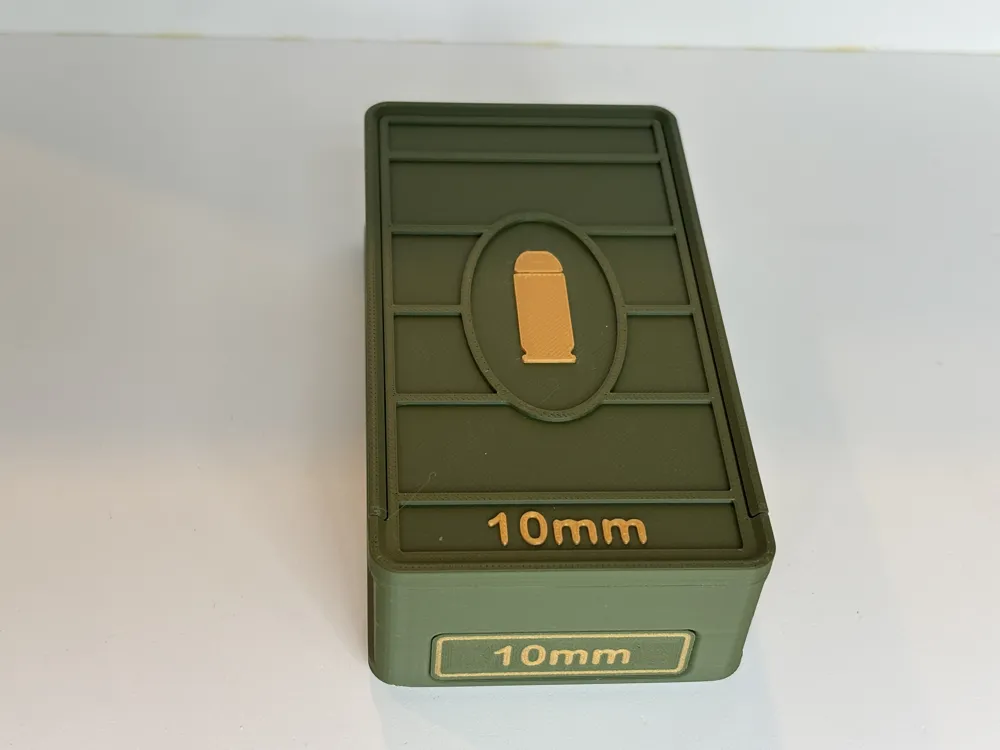 Ammo Storage Box 10mm 50 Rounds by Coconut MakerWorld: Download Free 3D ...