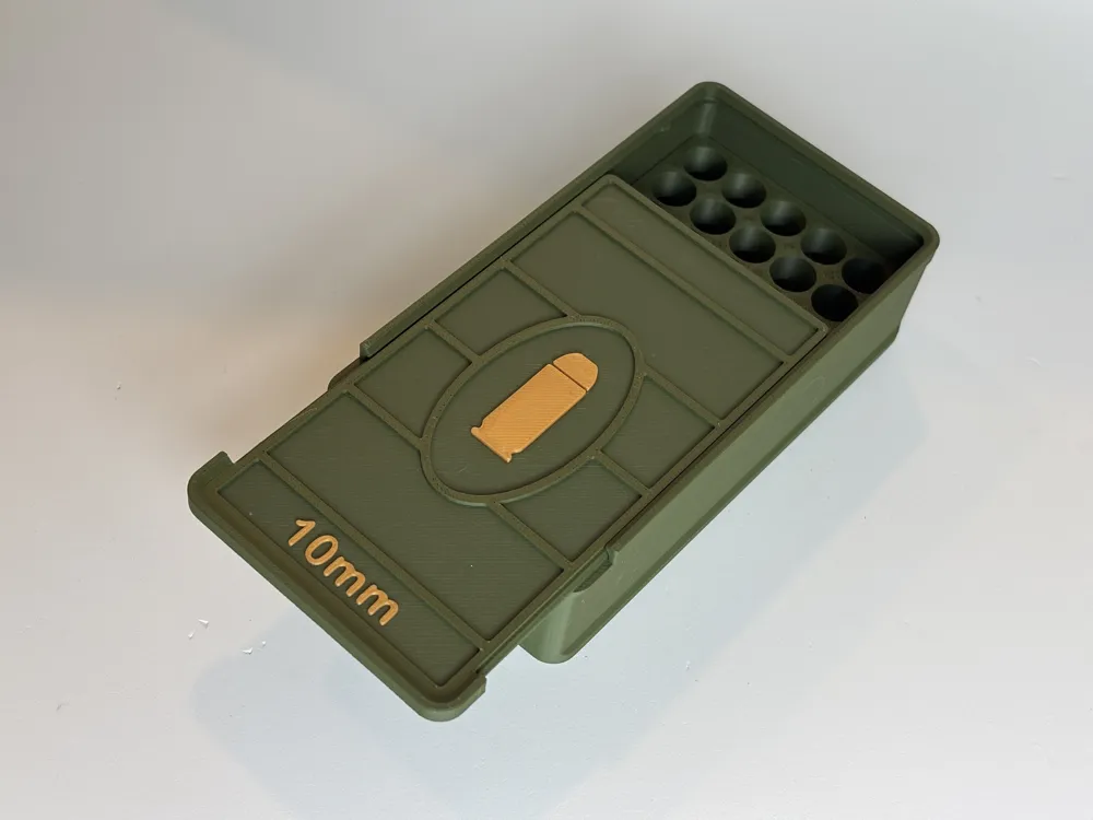 Ammo Storage Box 10mm 50 Rounds by Coconut MakerWorld: Download Free 3D ...