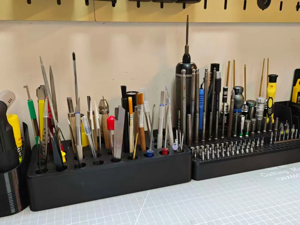 Desktop Tool Organizer - Free 3D Print Model - MakerWorld