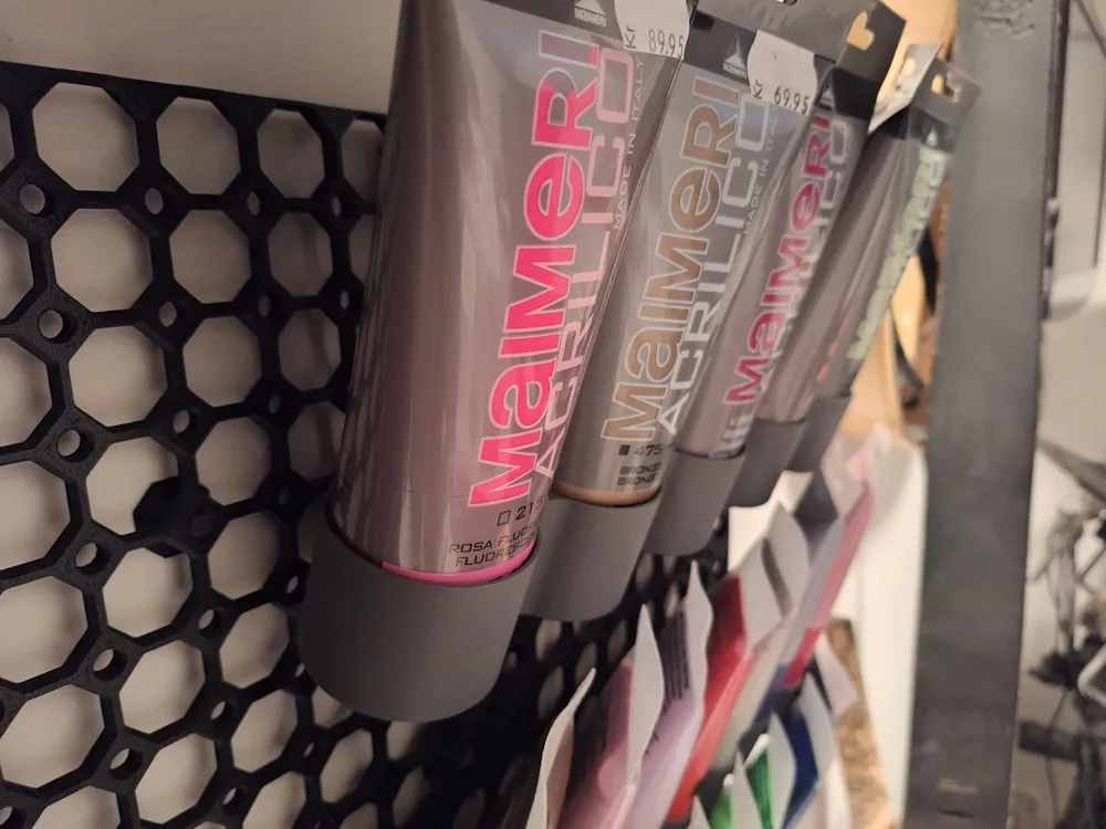 Multiboard 200ml paint tube holder - Free 3D Print Model - MakerWorld