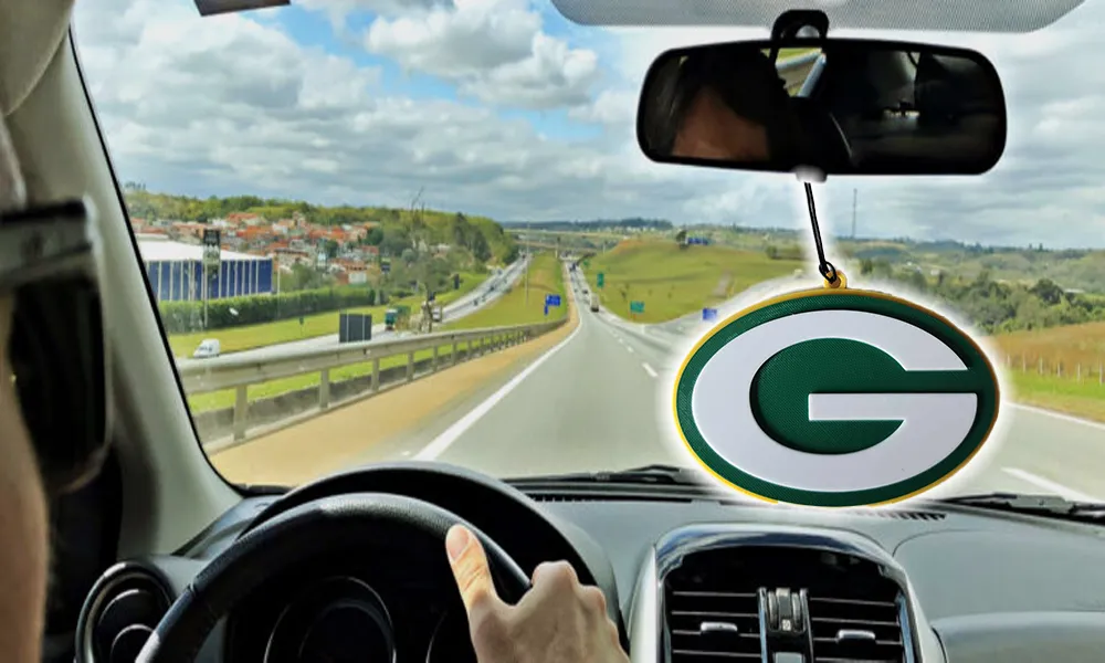 Green Bay Packers Car Rearview Mirror Ornament - Free 3D Print Model ...