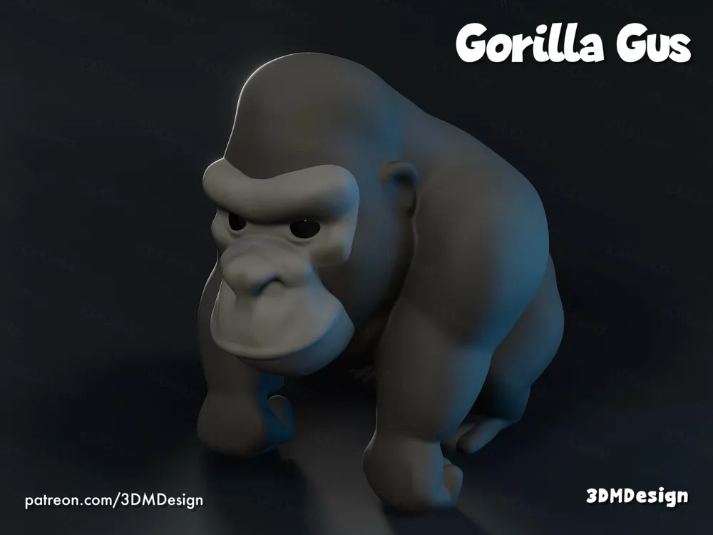 Grumpy Gus – King of the Jungle Gym! by 3DMDesign - MakerWorld