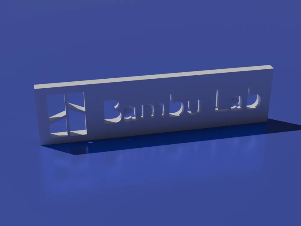 Bambu Lab Logo by Epic_Miner11 - MakerWorld