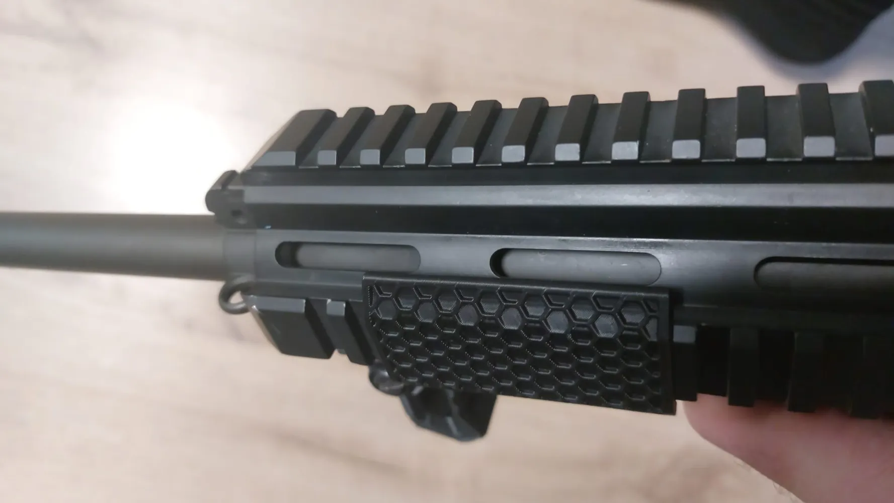 Picatinny rail cover hex texture different sizes by martin.hardi ...