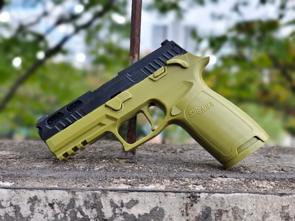 SIG P320 - m18 Pistol toy model（Provide stp file） by 补补觉去 MakerWorld ...