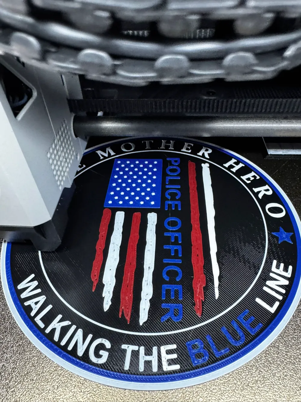 Police Officer-Walking the Blue Line Wife & Mother by ...