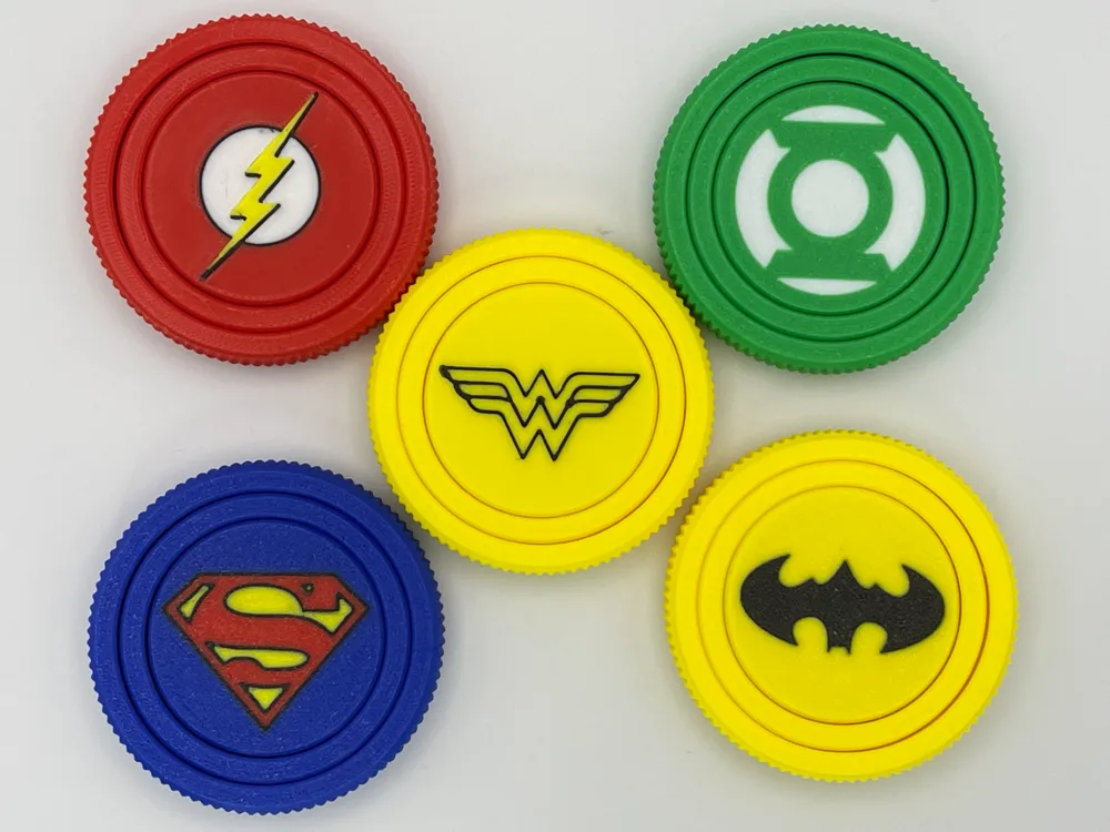 Superman DC Fidget Spinner by MalcTheOracle - MakerWorld