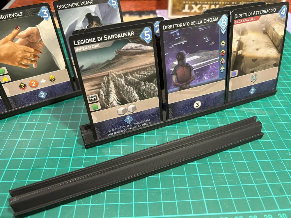 Card holder display - Free 3D Print Model - MakerWorld