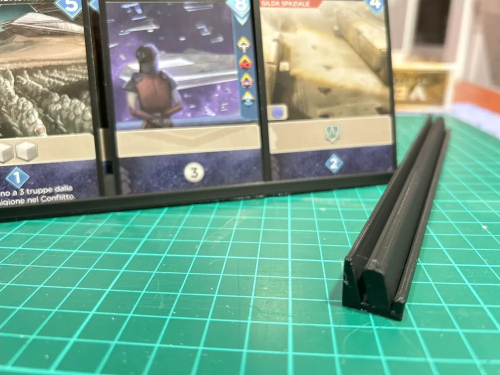 Card holder display - Free 3D Print Model - MakerWorld