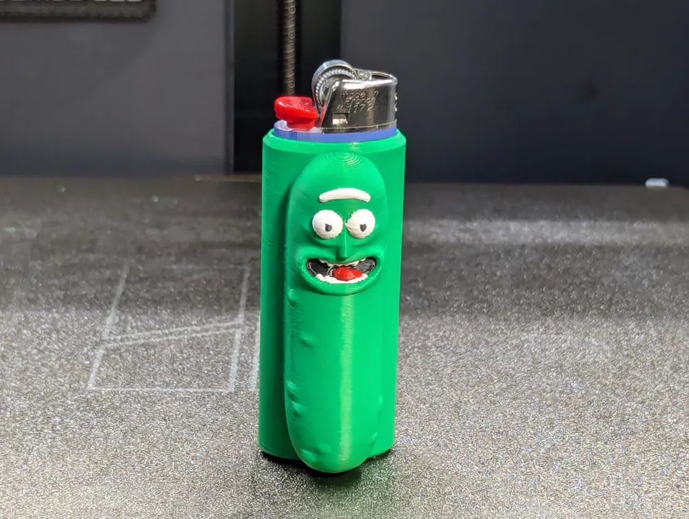 Pickle Rick BIC Sleeve Remixed by Mr Potato Sleeves MakerWorld ...