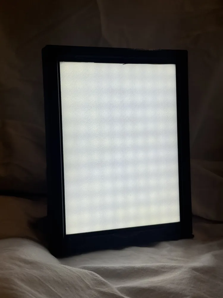 Lithophane Frame with 2 End Cap types - Free 3D Print Model - MakerWorld