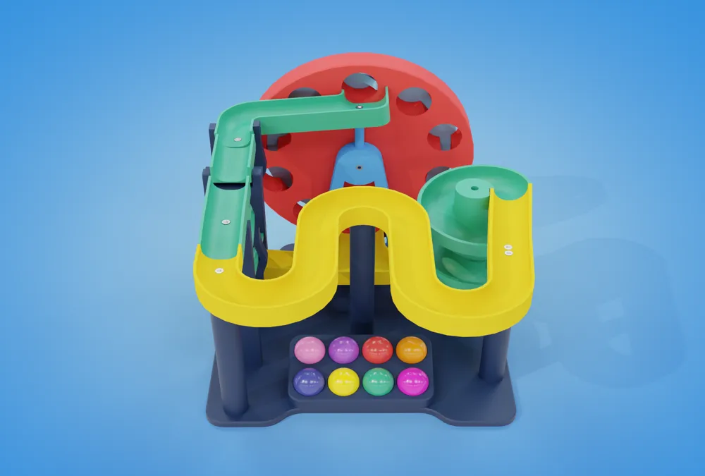 Marble Run V1 - Free 3D Print Model - MakerWorld