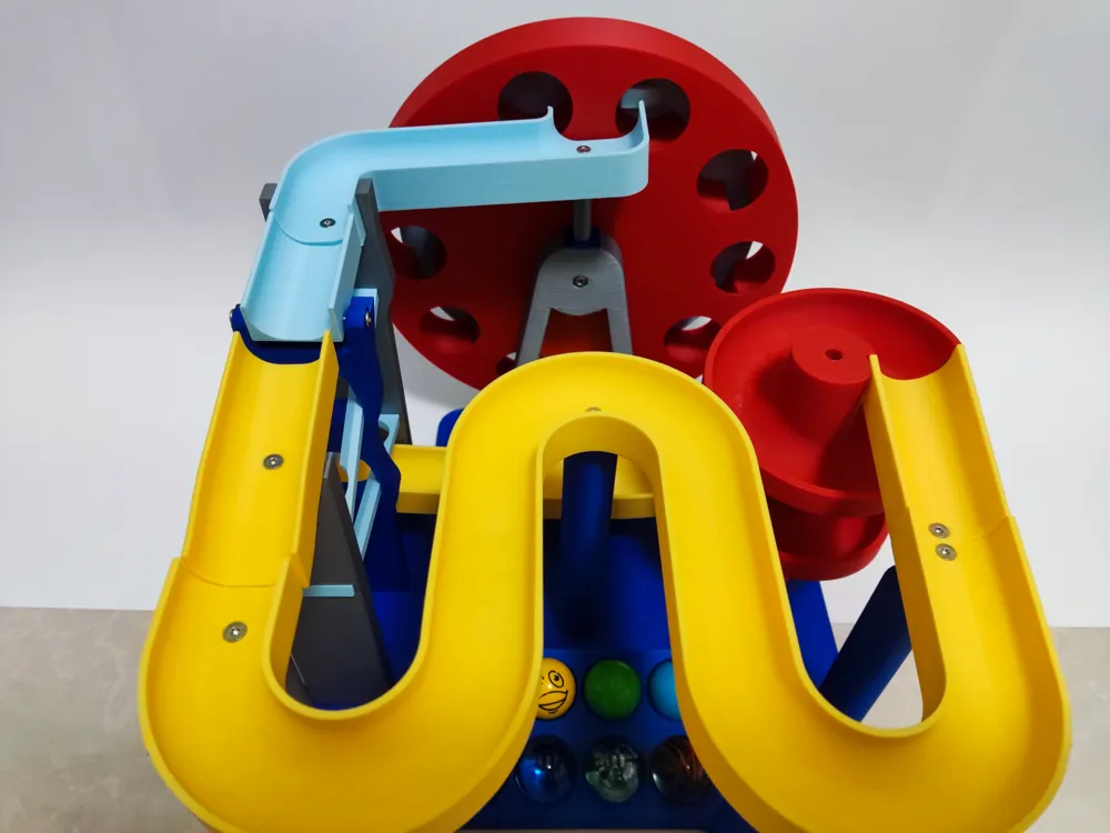 Marble Run V1 - Free 3D Print Model - MakerWorld