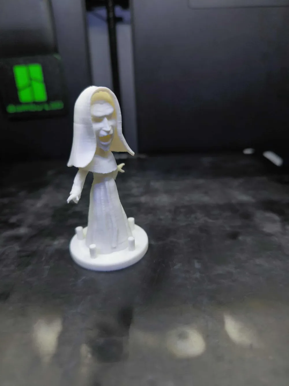 Valak – The Nun Demon - Free 3D Print Model - MakerWorld