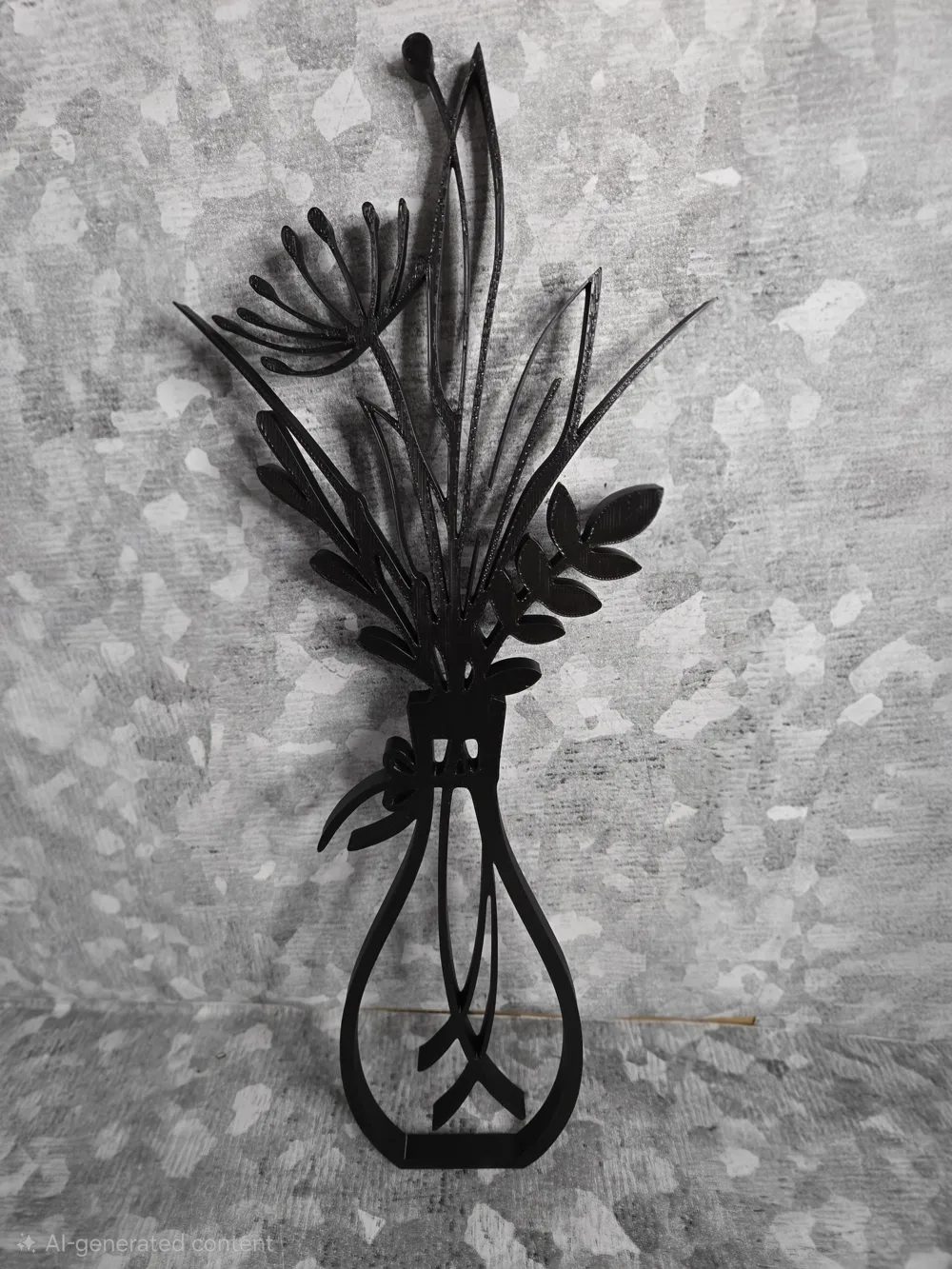 Flowers in Vases Wall/Line Art - Free 3D Print Model - MakerWorld