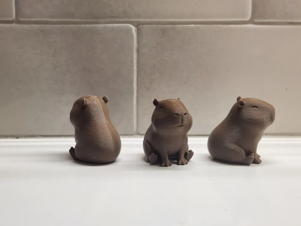 Mini Capybara - Modèle d'Impression 3D Gratuit - MakerWorld