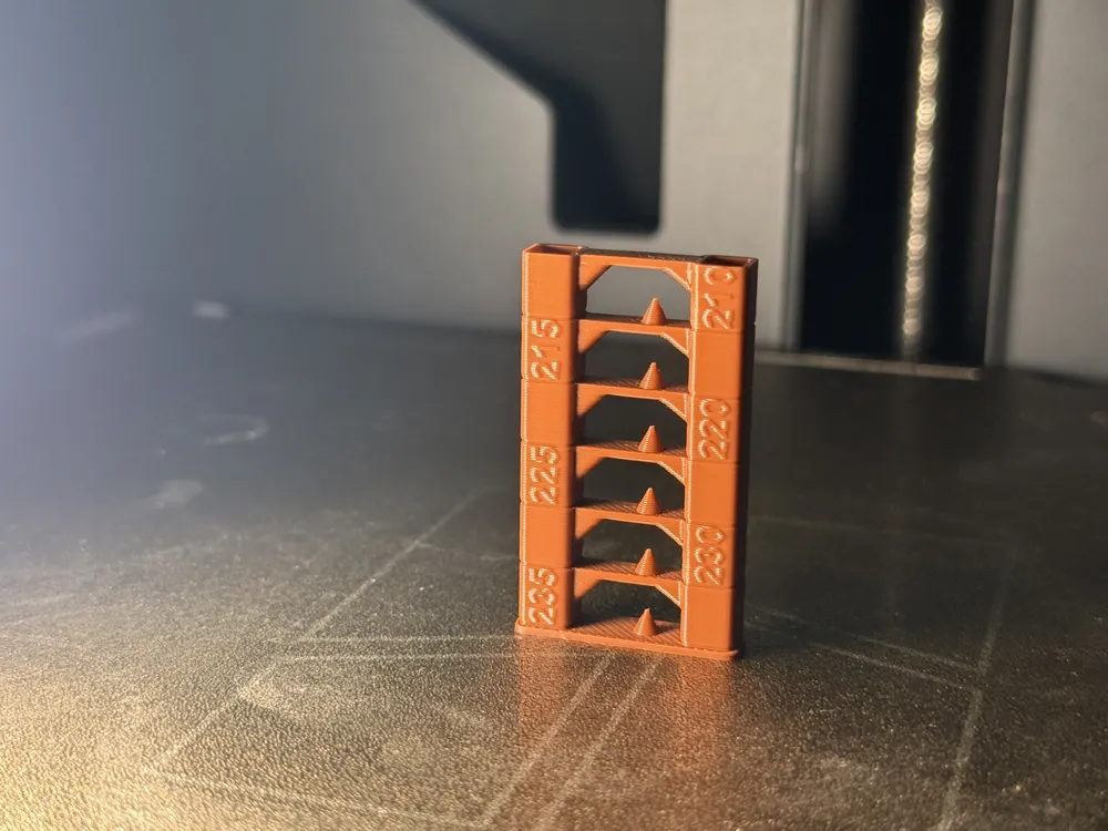TPU temp tower 25 min, 210 - 235°C by Mdesign MakerWorld: Download Free ...