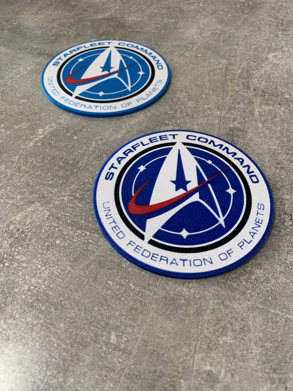STAR TREK STARFLEET - COASTERS by VM3D - MakerWorld