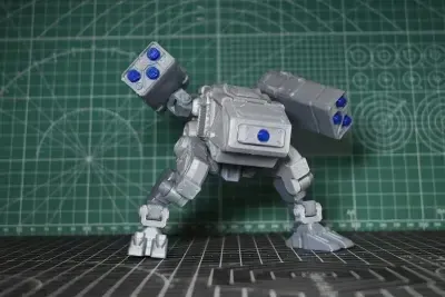 Infantry Mech Kit.Ver.01 Missile Bay by 2887. MakerWorld: Download Free ...