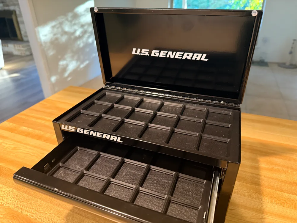 Harbor Freight Mini Toolbox Gridfinity Baseplates by Kelvin MakerWorld ...