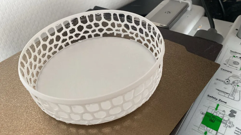 Voronoi Bowl for Storage - Free 3D Print Model - MakerWorld