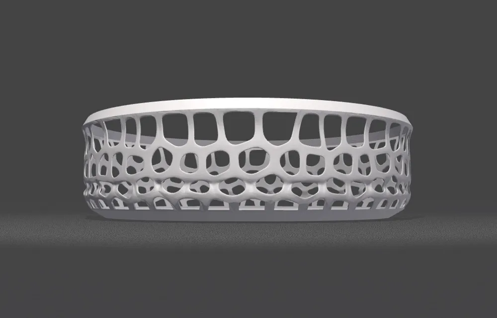 Tigela Voronoi para Armazenamento - Modelo gratuito para impressão 3D ...