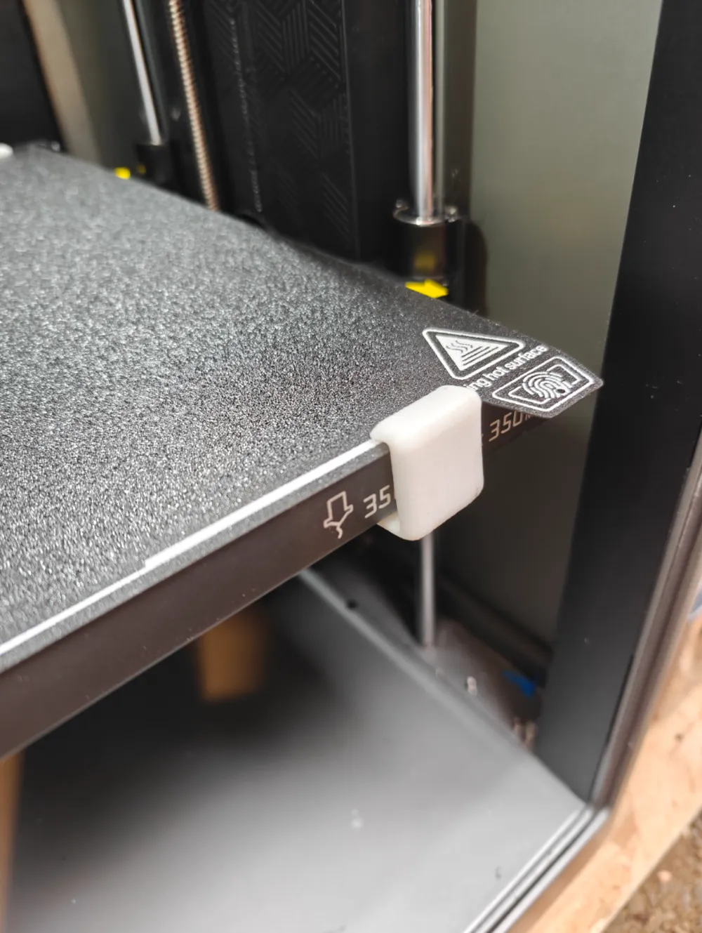 Creality K2 plus build plate quick clamp by bcjan18 - MakerWorld