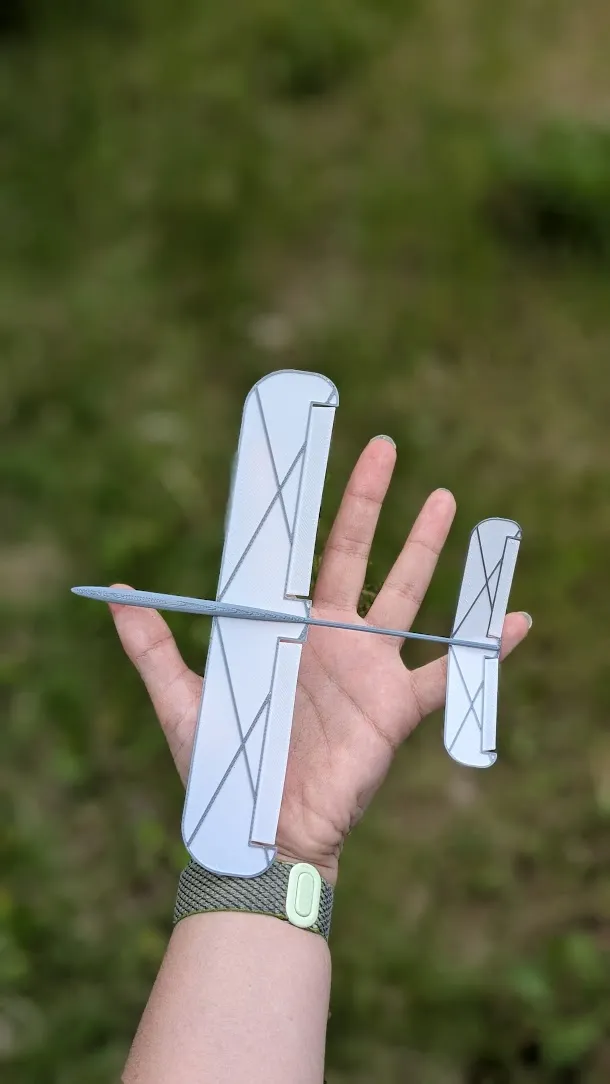 Stable ultralight indoor glider by LischenH MakerWorld: Download Free ...